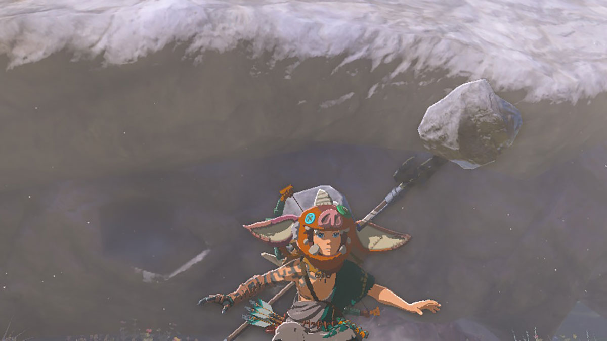 Tears of the Kingdom - How to Complete Eldin's Colossal Fossil in TotK