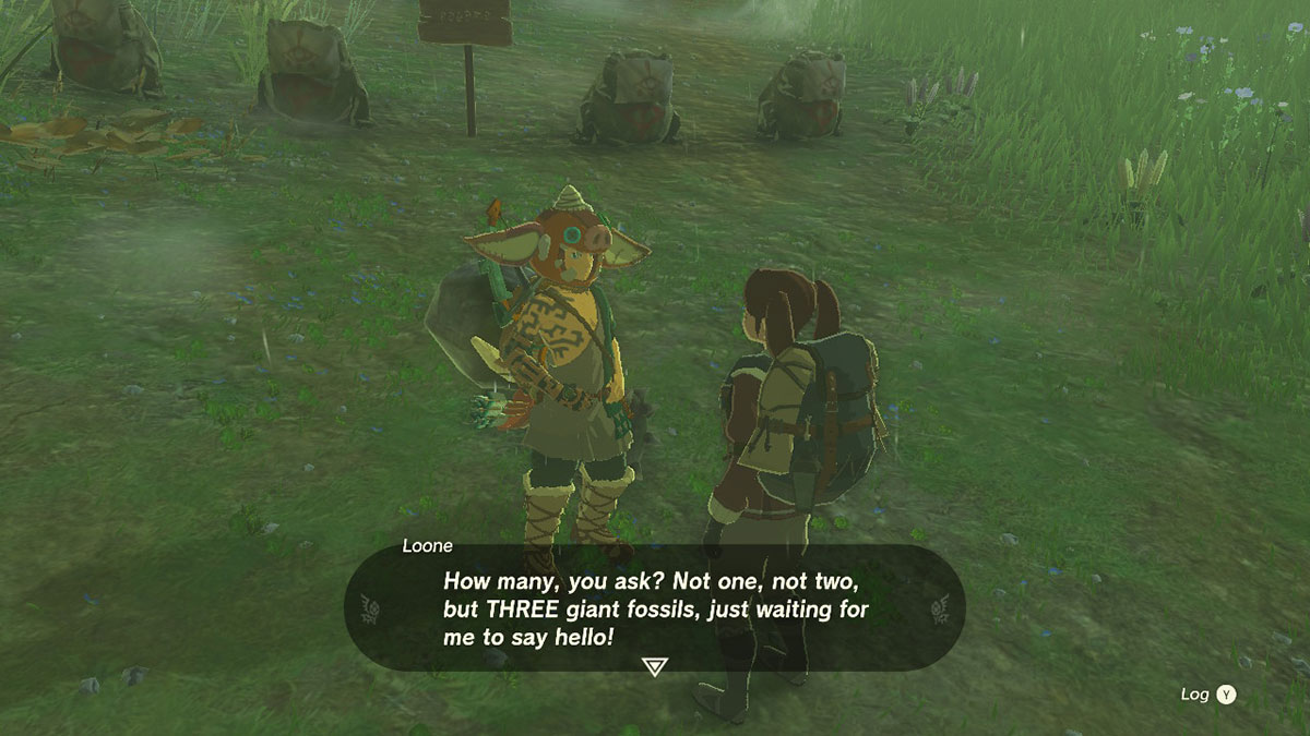 Tears of the Kingdom - How to Complete Eldin's Colossal Fossil in TotK