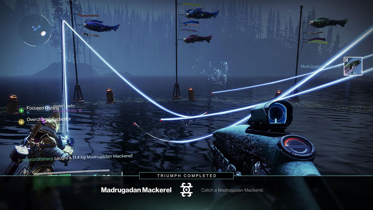 Destiny 2 Fishing Guide: How To Fish, All Locations & Focused Fishing