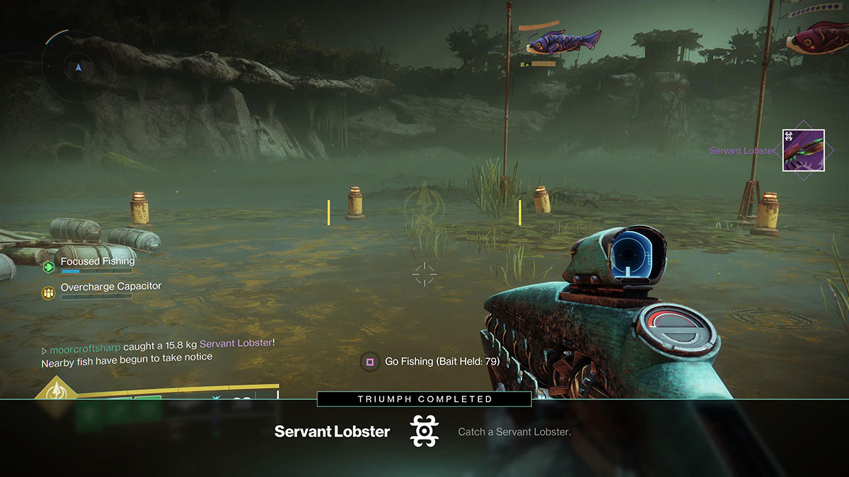 Destiny 2 Fishing Guide: How To Fish, All Locations & Focused Fishing