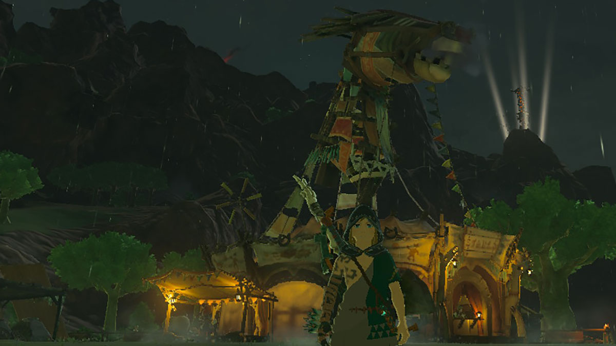 Tears of the Kingdom - How to find the Woodland Stable in TotK