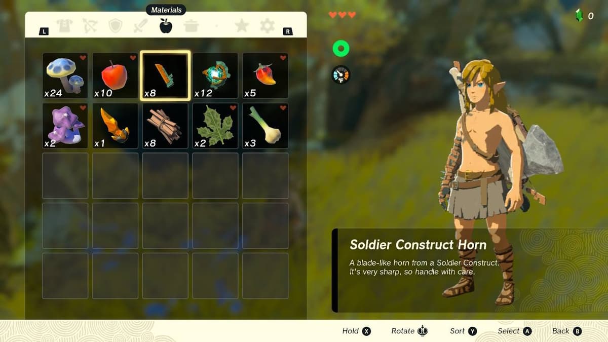 Tears of the Kingdom - All Monster Part Locations & Fuse Tips in TotK