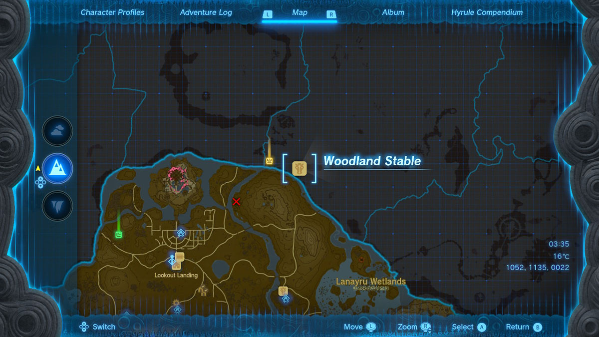 Tears of the Kingdom - How to find the Woodland Stable in TotK