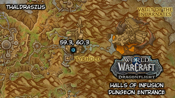 WoW Dragonflight: All Mythic+ Season 2 Dungeon Entrance Locations - Gamepur