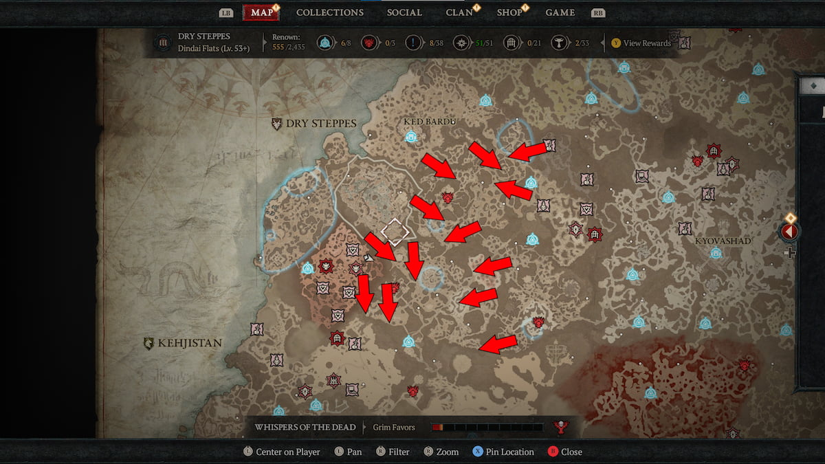 Diablo 4 - All Helltide Tortured Gift of Mystery Chest Locations & Trackers