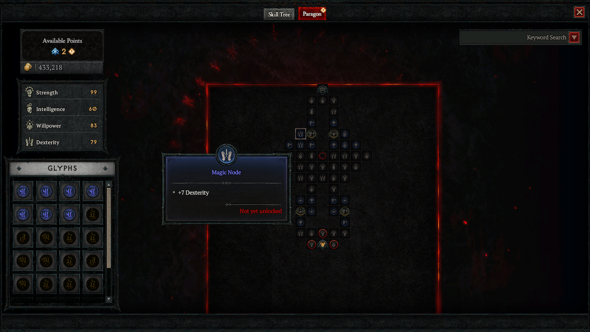 Diablo 4 Paragon System Explained - Glyphs, Nodes, & Features - Gamepur