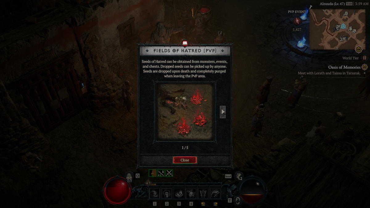 Diablo 4 PVP- Fields of Hatred, Mark for Blood & Rewards