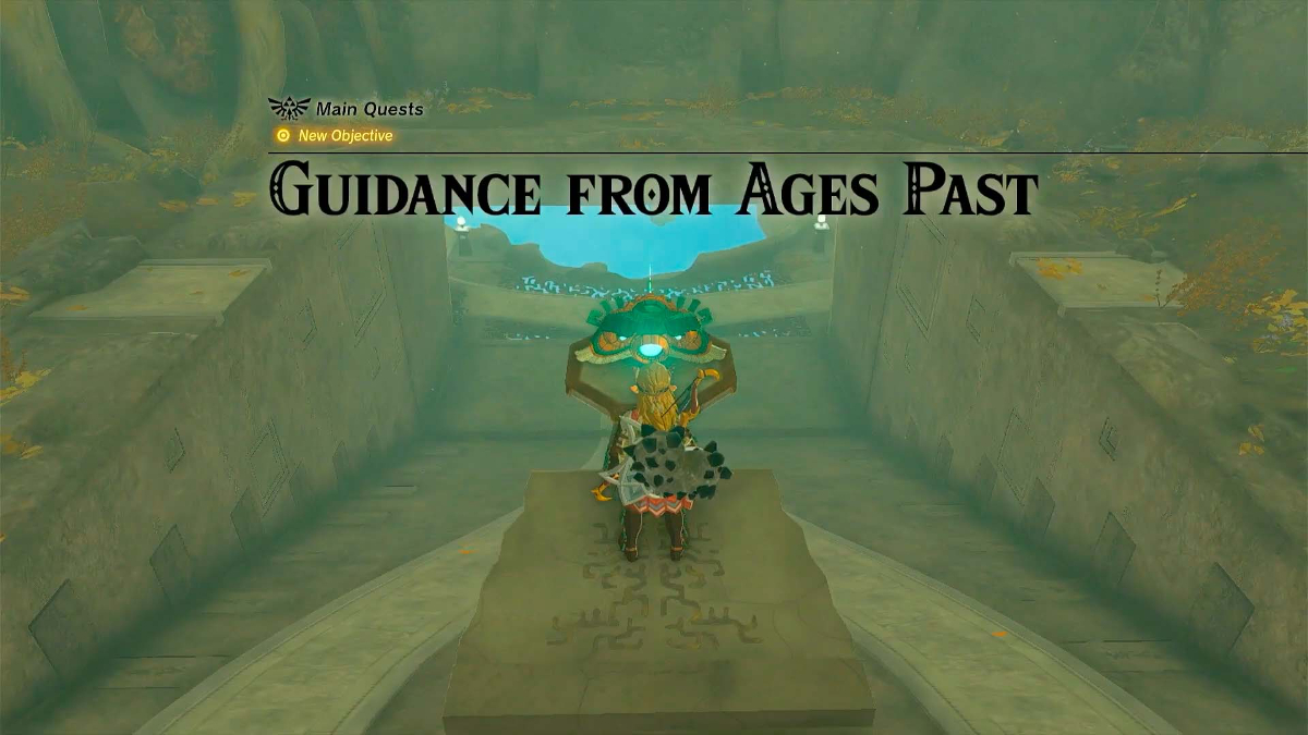 Tears of the Kingdom - Guidance From Ages Past Quest Guide, How To Complete Construct Factory ...