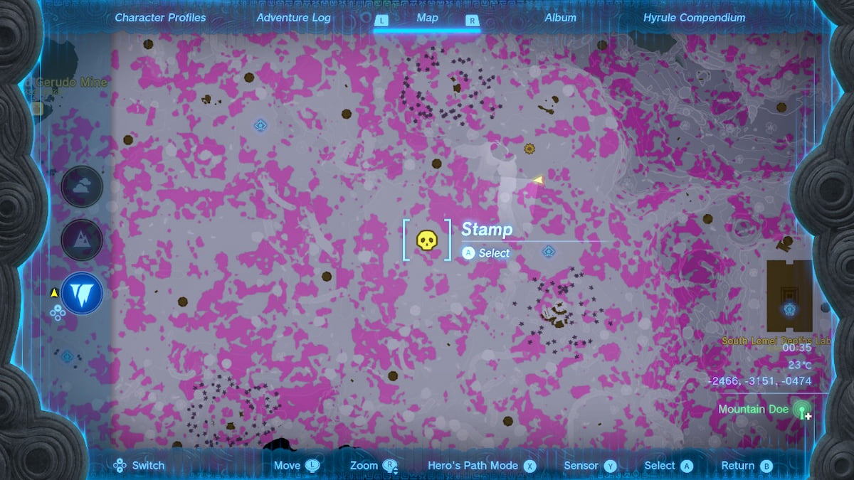 Tears of the Kingdom - All Frox Locations In The Depths With Maps - Gamepur