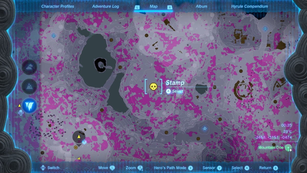 Tears of the Kingdom - All Frox Locations In The Depths With Maps - Gamepur