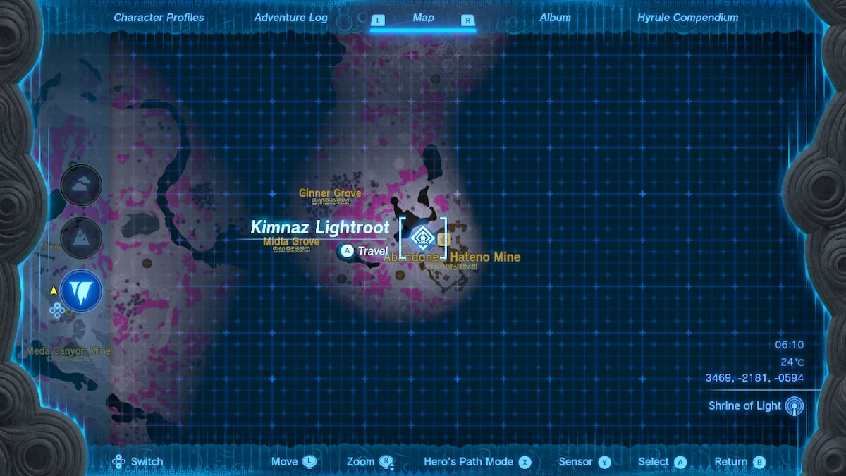 Tears of the Kingdom - All Lightroot Locations In The Depths - Gamepur