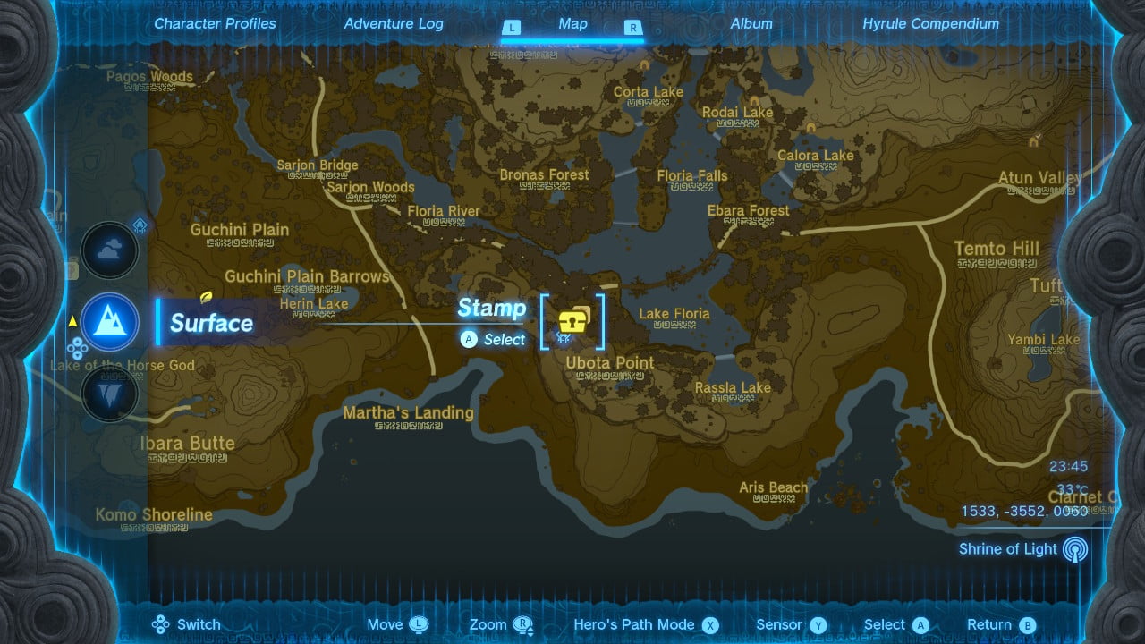 Tears of the Kingdom - All Well Locations - Gamepur