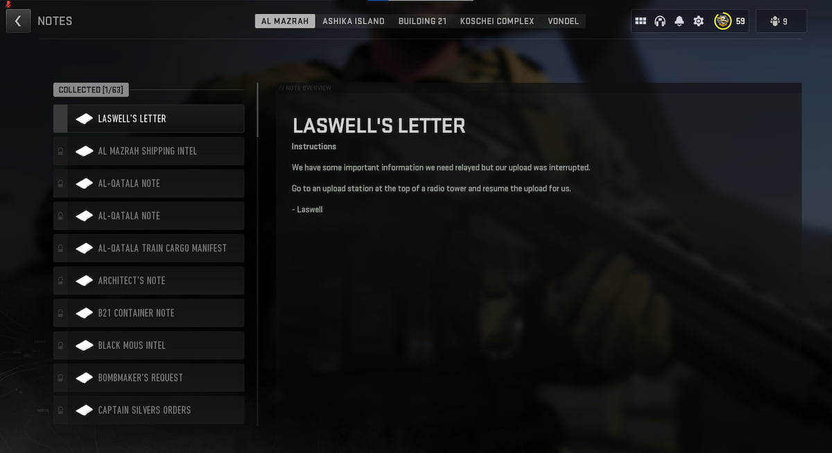 Call of Duty: Warzone 2.0 DMZ - How to Complete Laswell's Letter - Gamepur