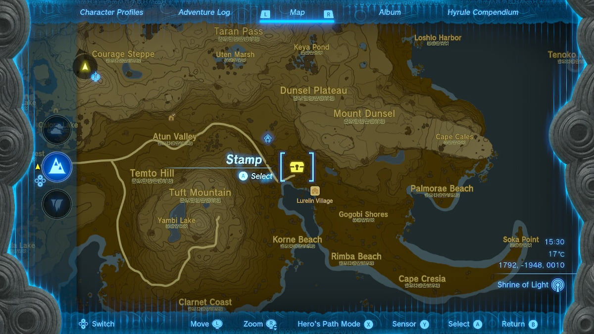 Tears of the Kingdom - All Well Locations - Gamepur