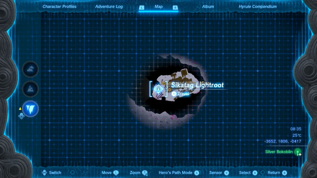 Tears of the Kingdom - How to Get To Sikatag Lightroot - Gamepur