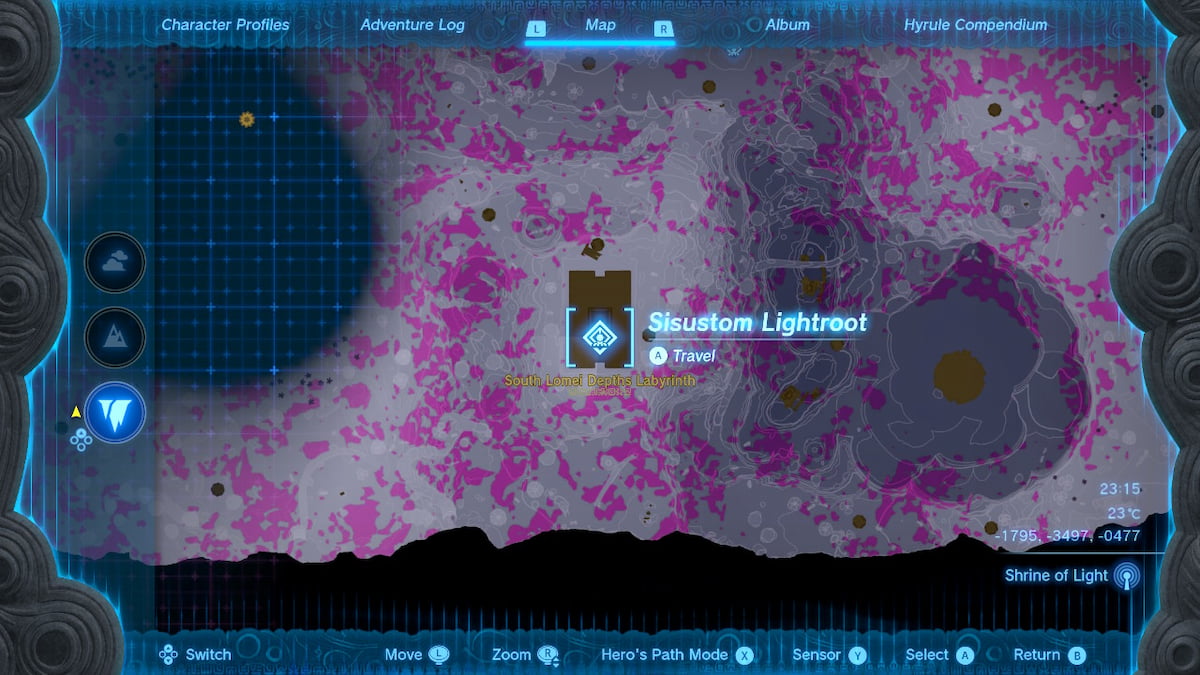 Tears of the Kingdom: todas las ubicaciones de Lightroot en las ...