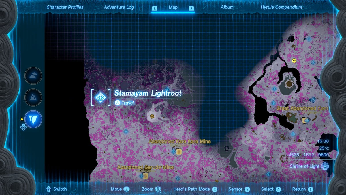 왕국의 눈물 – 깊이 있는 모든 Lightroot 위치 - AMK Station Korea