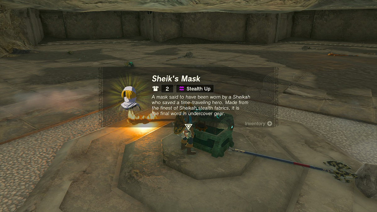 Tears of the Kingdom - How to Find Sheik's Mask - Gamepur