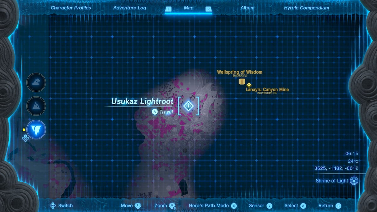 Tears of the Kingdom: todas las ubicaciones de Lightroot en las ...