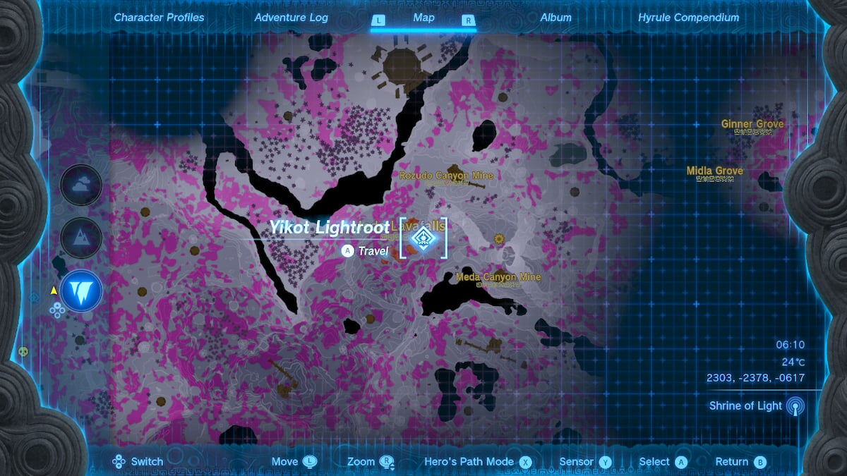 Tears of the Kingdom: todas las ubicaciones de Lightroot en las ...