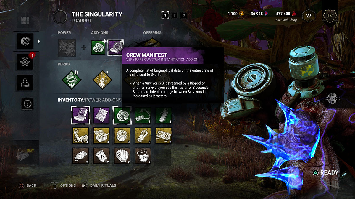 Dead by Daylight: The Best Singularity Build