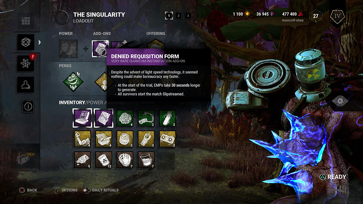 Dead by Daylight: The Best Singularity Build