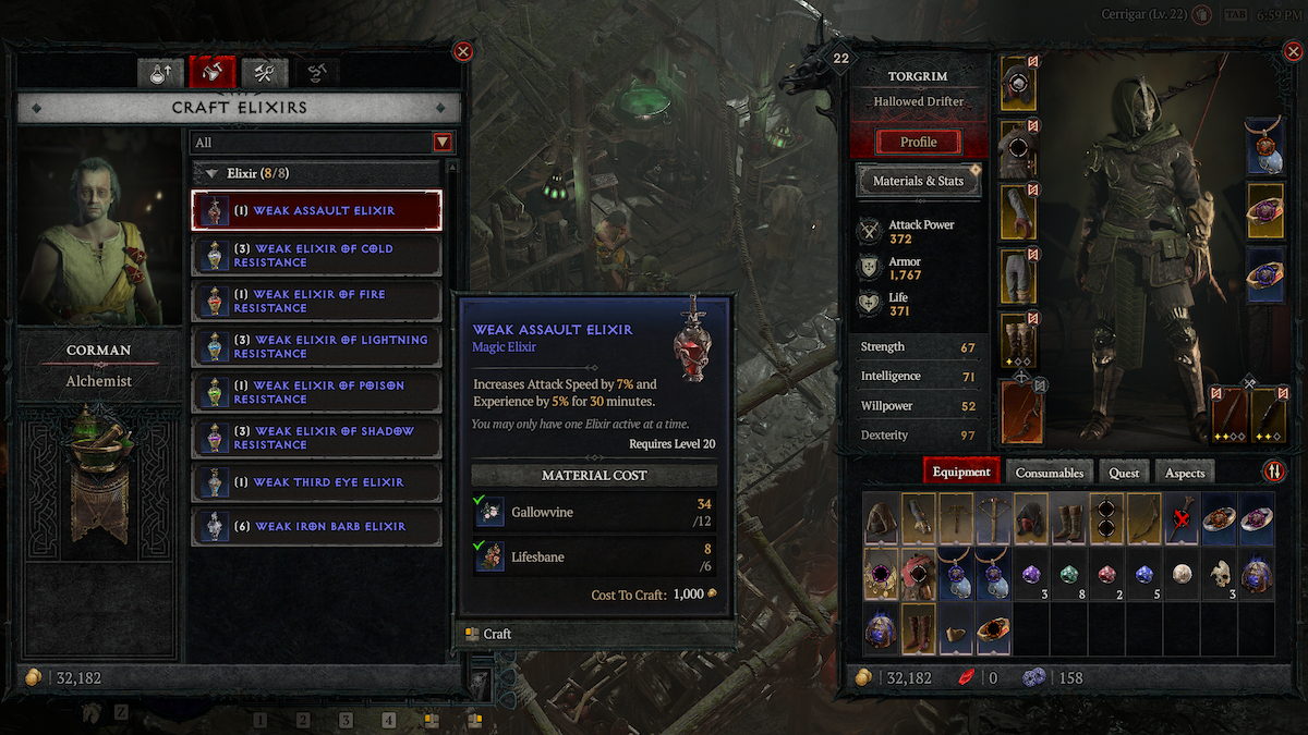 Diablo 4 - Where to Farm Gallowvine - Gamepur