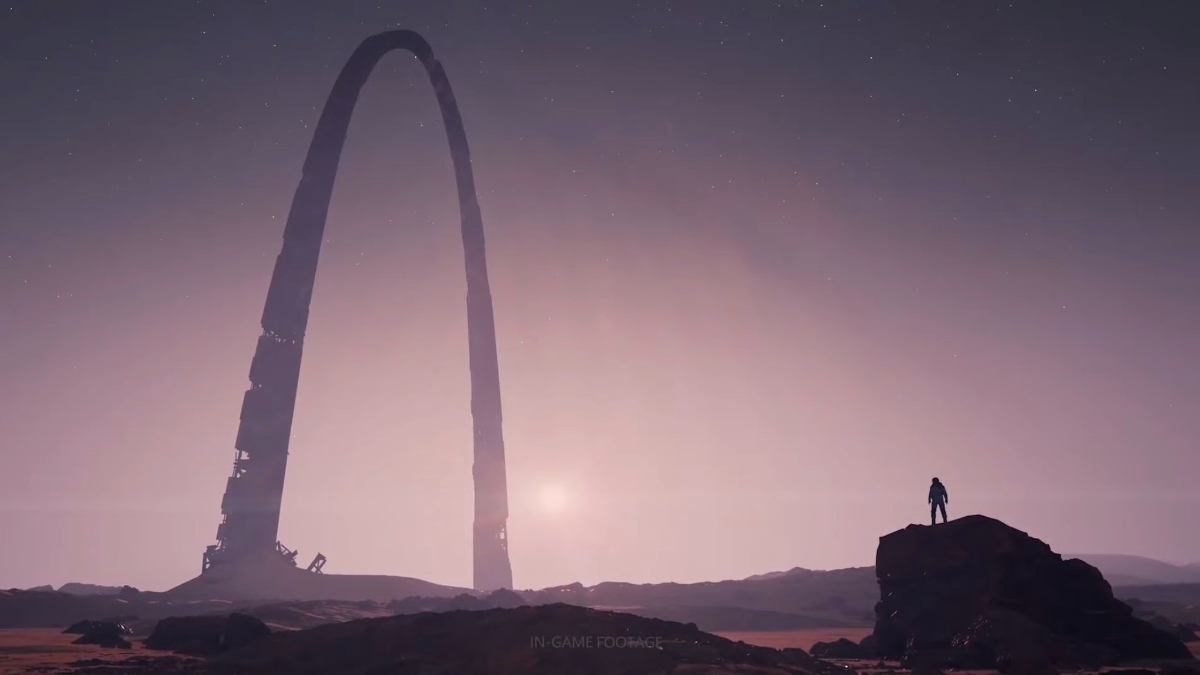Is Earth In Starfield? St. Louis Arch, Utah National Park, & Mars - Gamepur