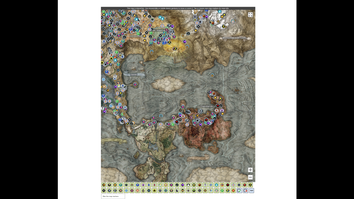 Top 5 Best Elden Ring Interactive Maps, Ranked - Gamepur