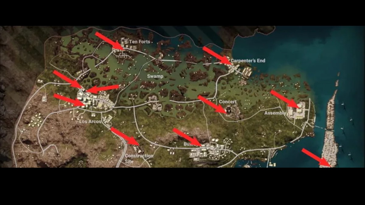 PUBG: All Deston Secret Room Locations - Gamepur