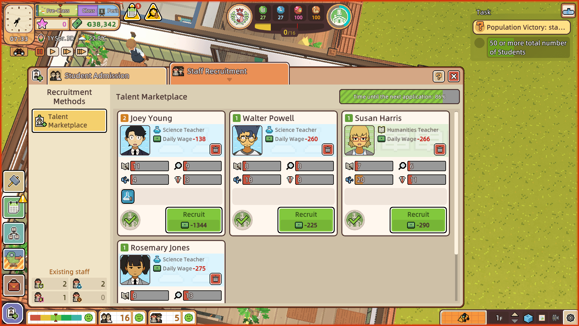 Let's School Staff Guide: Recruit, Assign & Train Staff - Gamepur