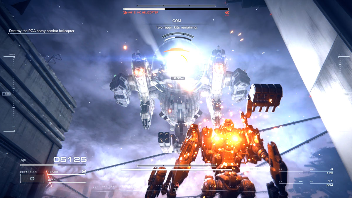 Armored Core 6: How to Destroy the PCA Heavy Combat Helicopter in AC6 ...