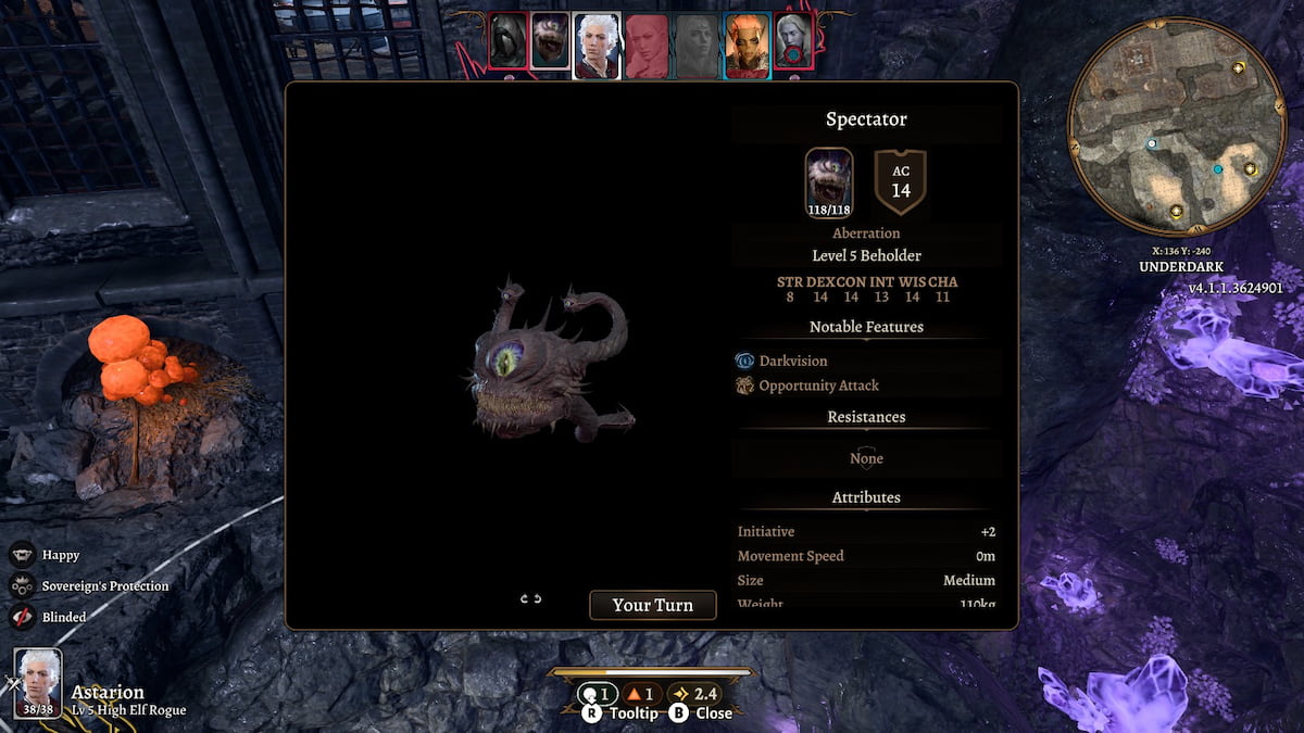 How To Beat The Spectator in Baldur's Gate 3 - Gamepur