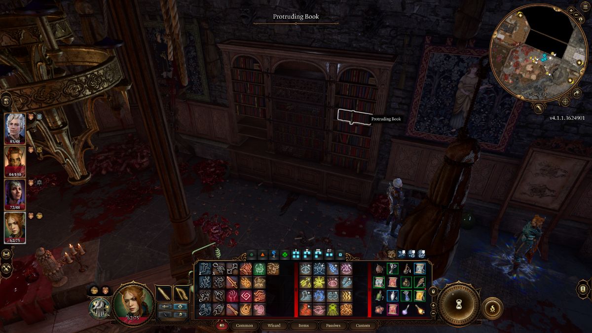 Baldur's Gate 3: How To Solve Balthazar's Protruding Book Puzzle in BG3 ...