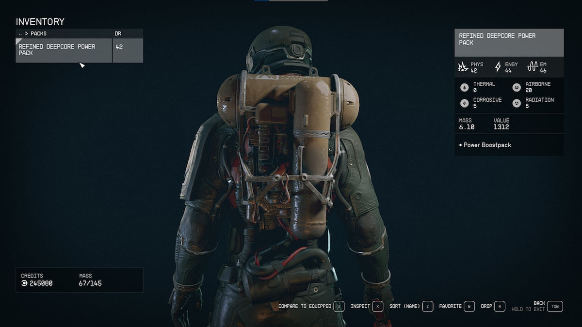 Starfield: How To Use A Boost Pack - Skills & Types Explained - Gamepur