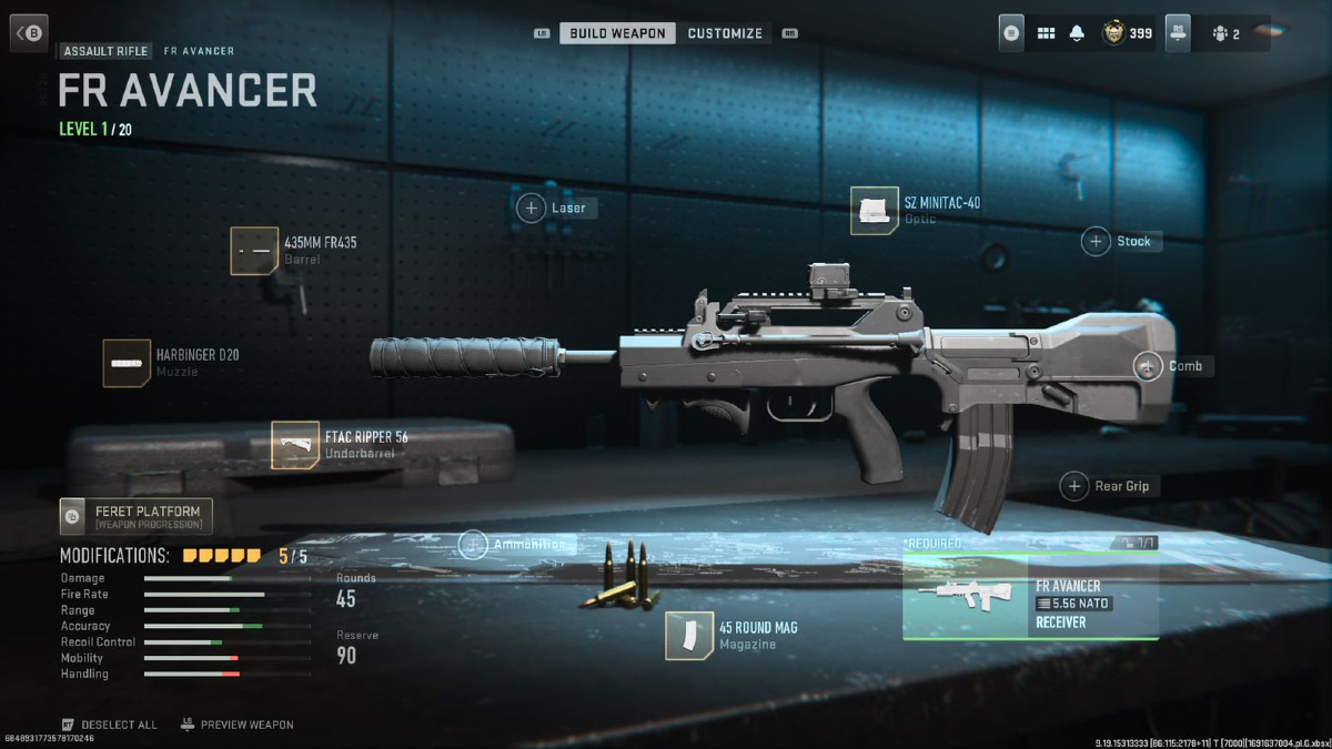 Call of Duty: Warzone 2.0 - FR Avancer Best Loadout & Attachments - Gamepur