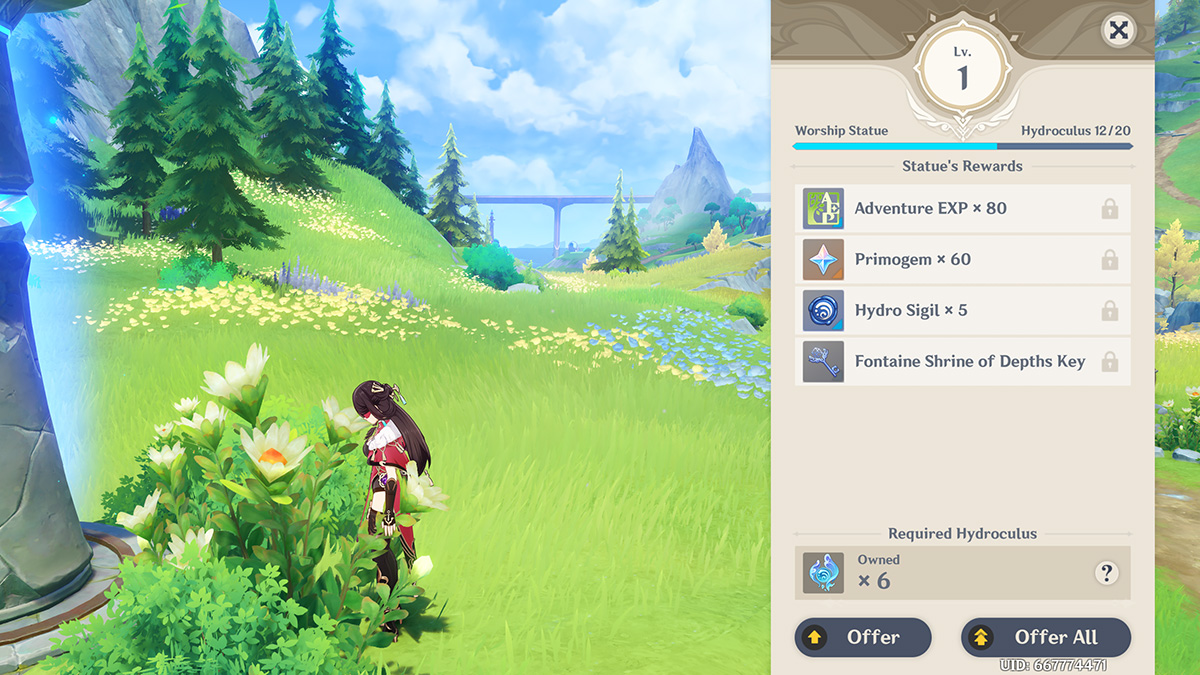 Genshin Impact: Where To Find All Fontaine Shrine of Depths & Keys ...