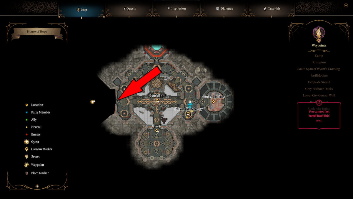 Baldur's Gate 3: How to Save Hope from The House of Hope in BG3 - Gamepur