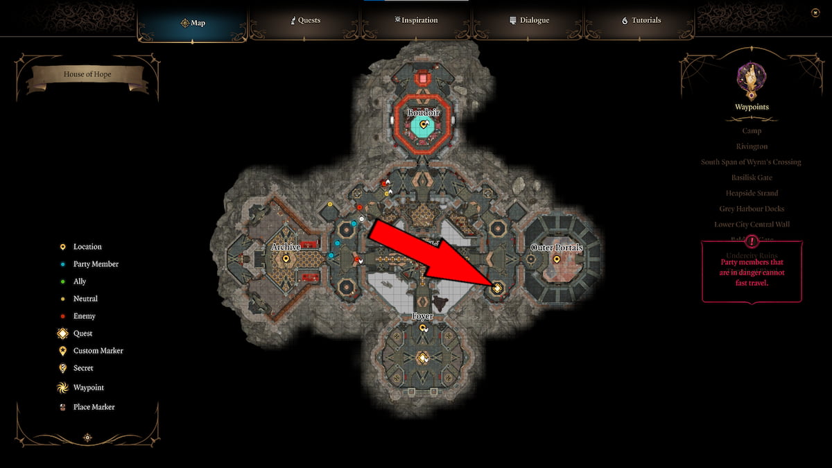 Baldur's Gate 3: How to Save Hope from The House of Hope in BG3 - Gamepur