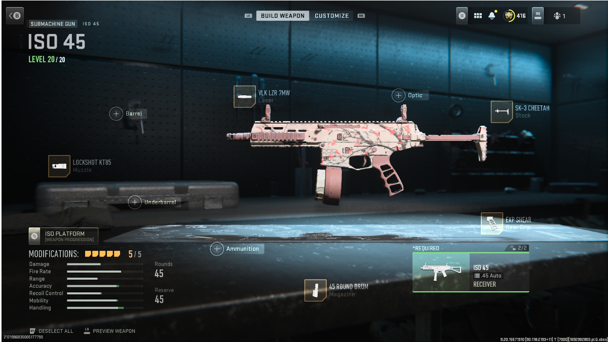 Best ISO 45 Loadout in MW2 & Warzone 2: Attachments, Perks, Playstyles ...