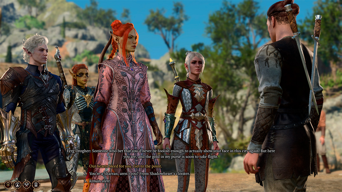 Baldur's Gate 3: Should Shadowheart Lie to Ferg Drogher About Shar in ...