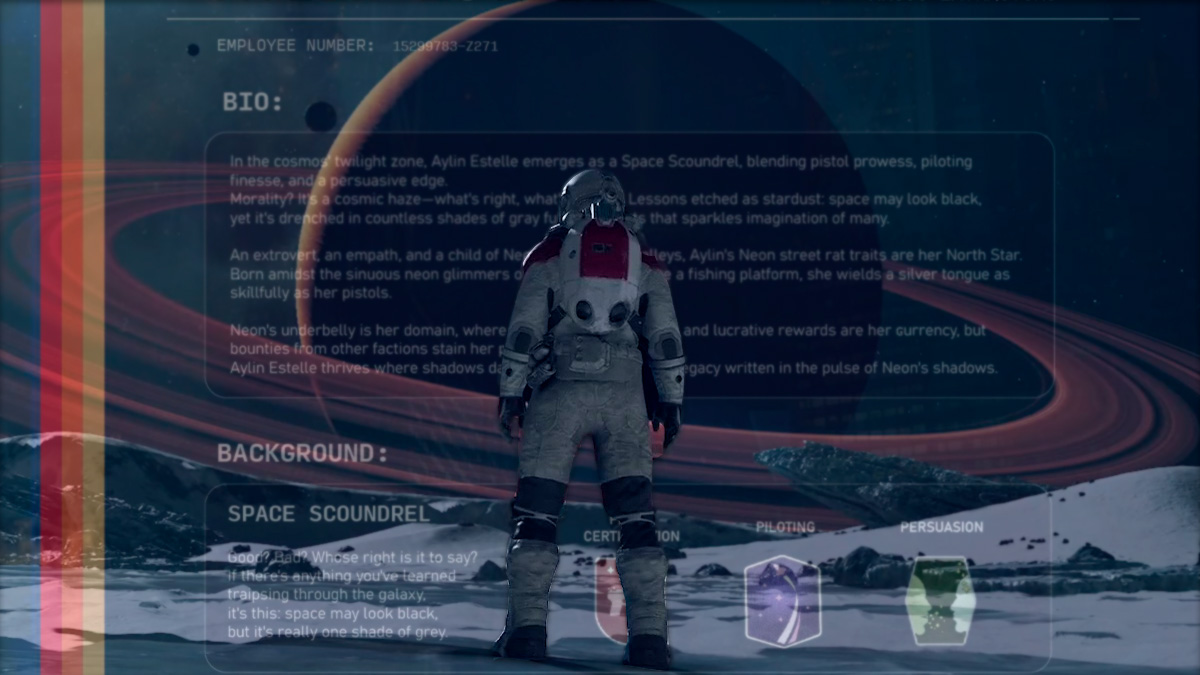Starfield Fan Designs Intricate Character Sheet to Jumpstart Release ...