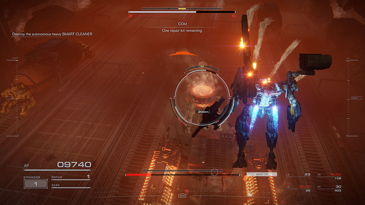 Armored Core 6: How to Destroy Cleaner & Complete Infiltrate Grid 086