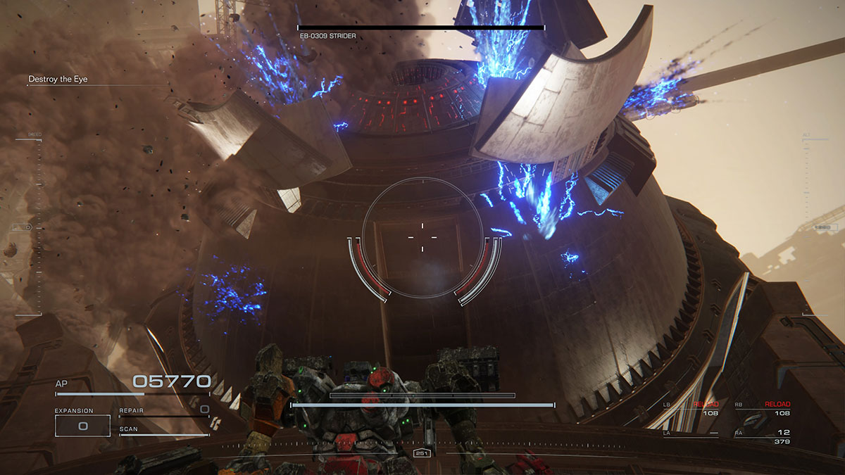 Armored Core 6: How to Destroy the STRIDER Weaponized Mining Ship