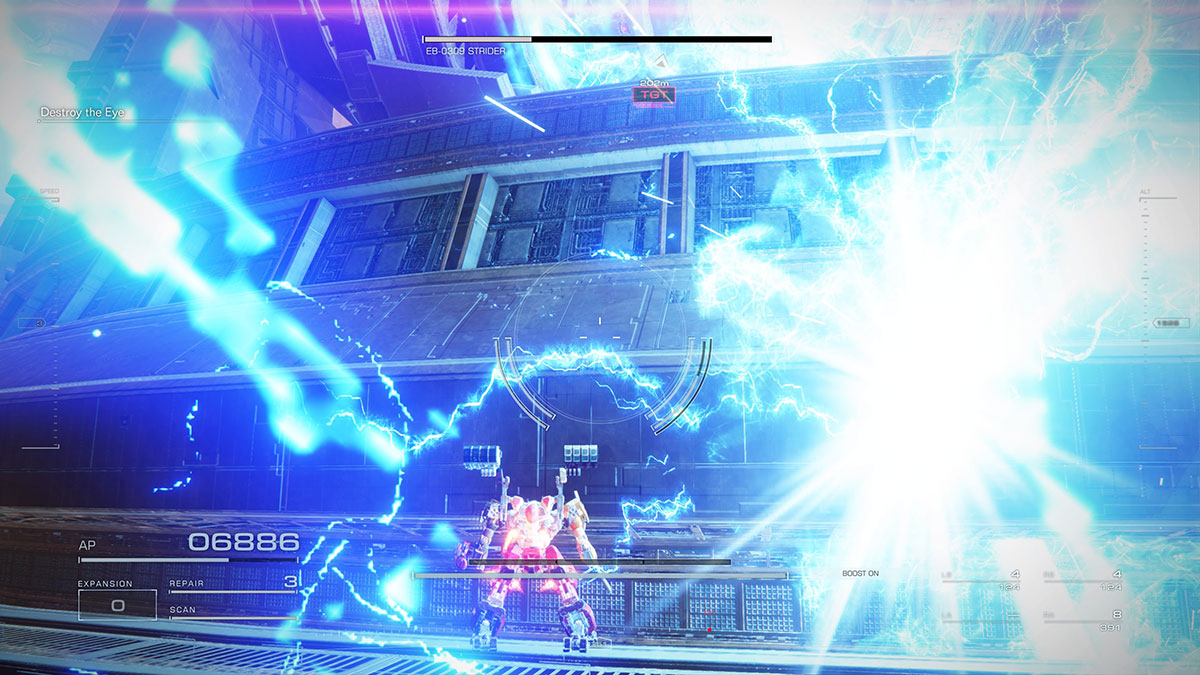 Armored Core 6: How to Destroy the STRIDER Weaponized Mining Ship