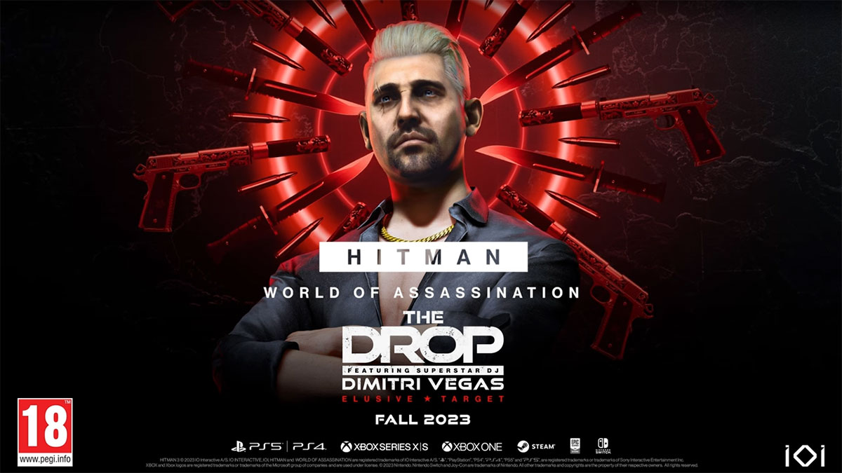 Hitman WoA: The Drop Elusive Target Dimitri Vegas Release Date & More