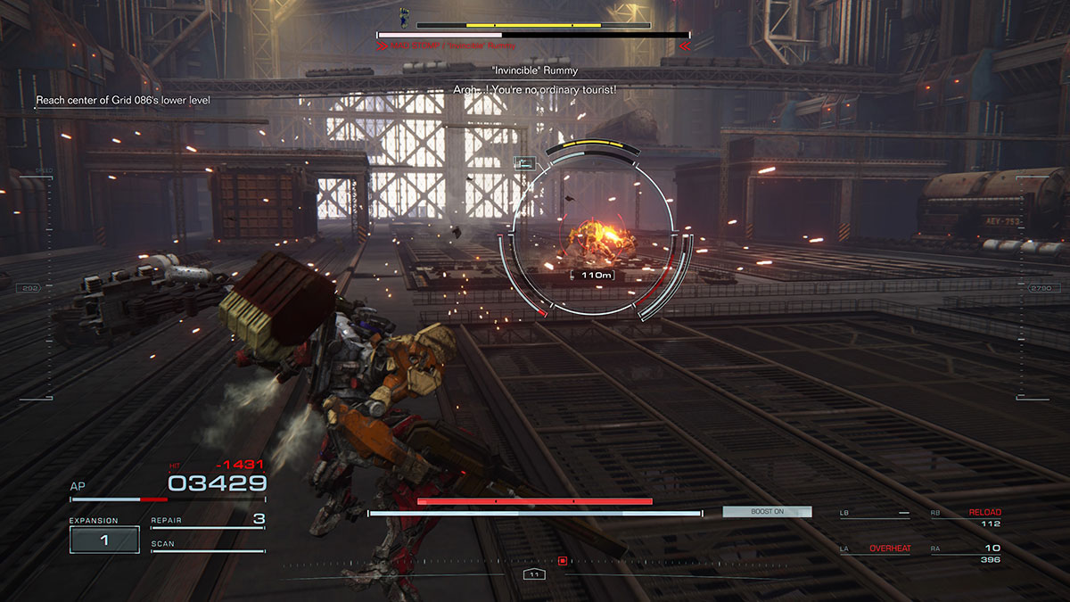 Armored Core 6: How to Destroy Cleaner & Complete Infiltrate Grid 086