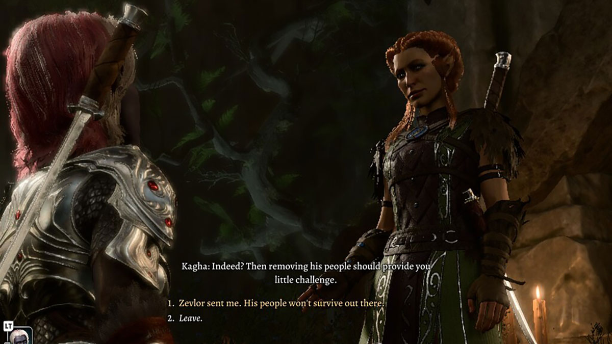 Balder's Gate 3: Tell Tieflings To Leave The Emerald Grove or Not in BG3