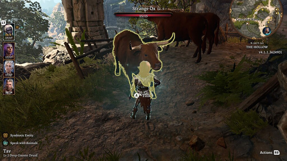 Baldur's Gate 3: What is the Strange Ox - Kill or Spare it in BG3?