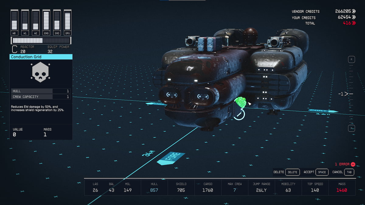 Starfield Eye of the Storm: How to Install The Comspike & Conduction ...